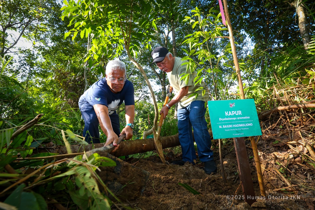Kepala Otorita IKN Resmikan Kawasan Lindung IKN di Samboja Lestari