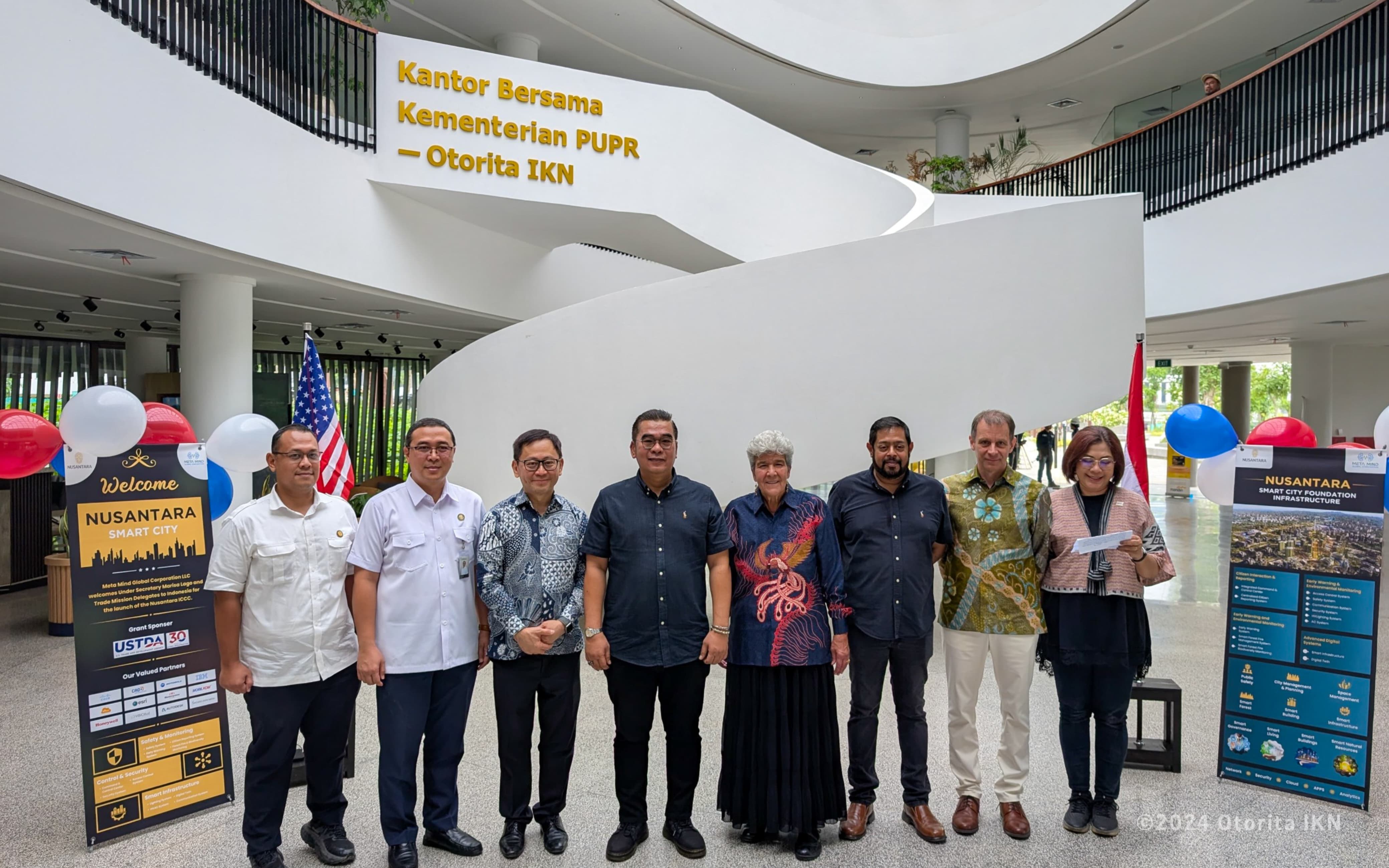 Peluncuran Proyek Pembangunan Pusat Komando IKN dengan Dukungan Amerika ...